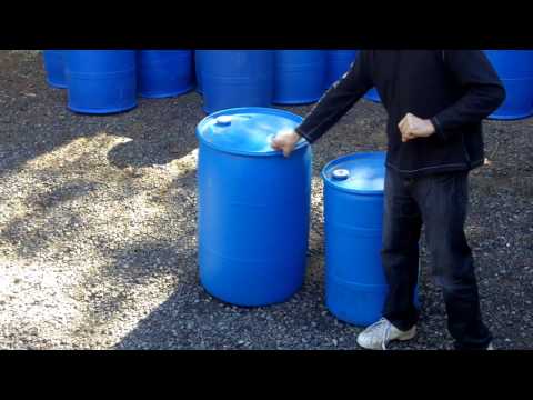 Plastic Barrels for Floating Docks